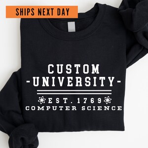 Custom University Hoodie, Custom College Sweatshirt, Custom Alumni ...