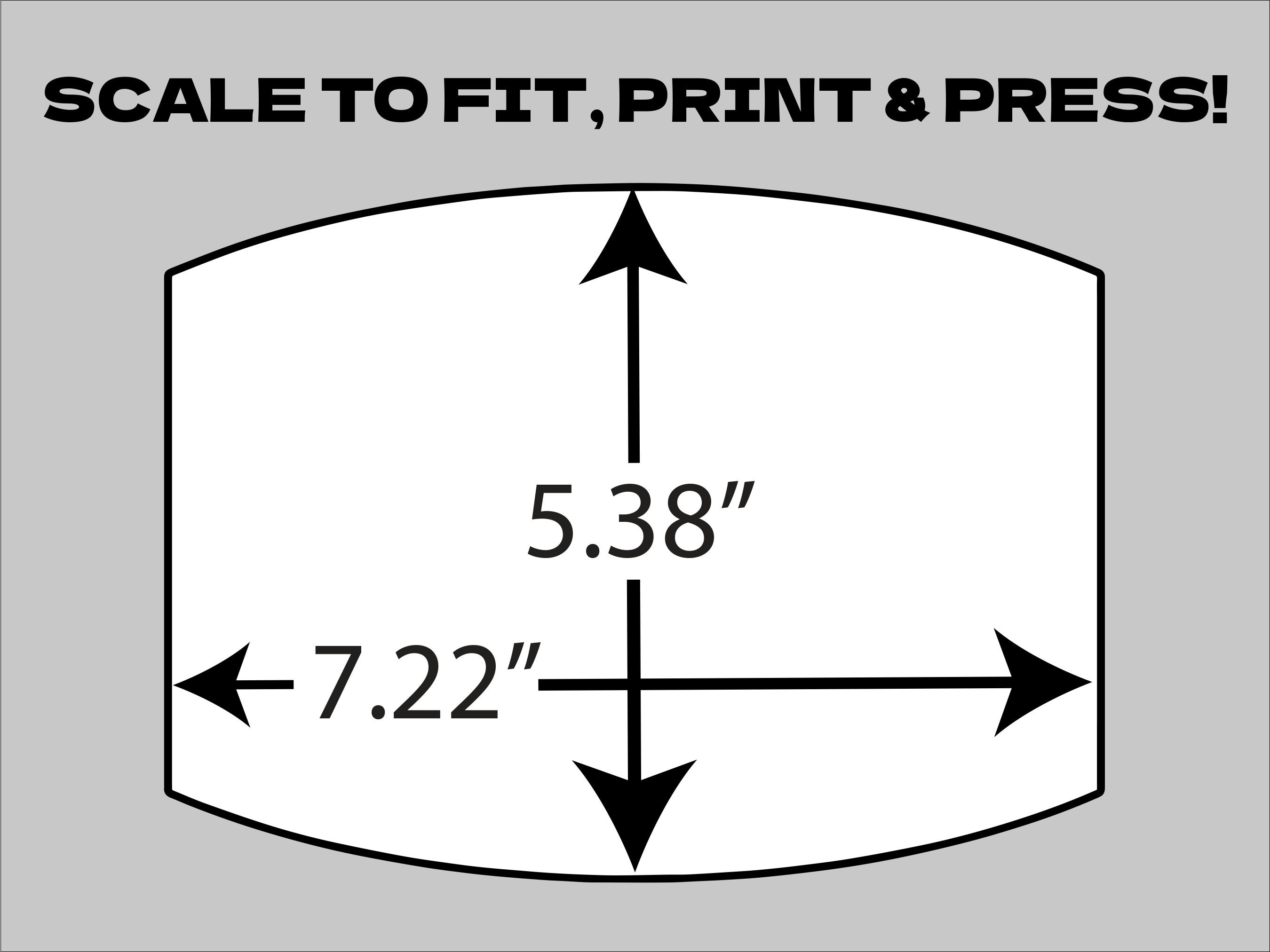 Sublimation Mask Template, Canva Mask Template, Word Template, Face ...