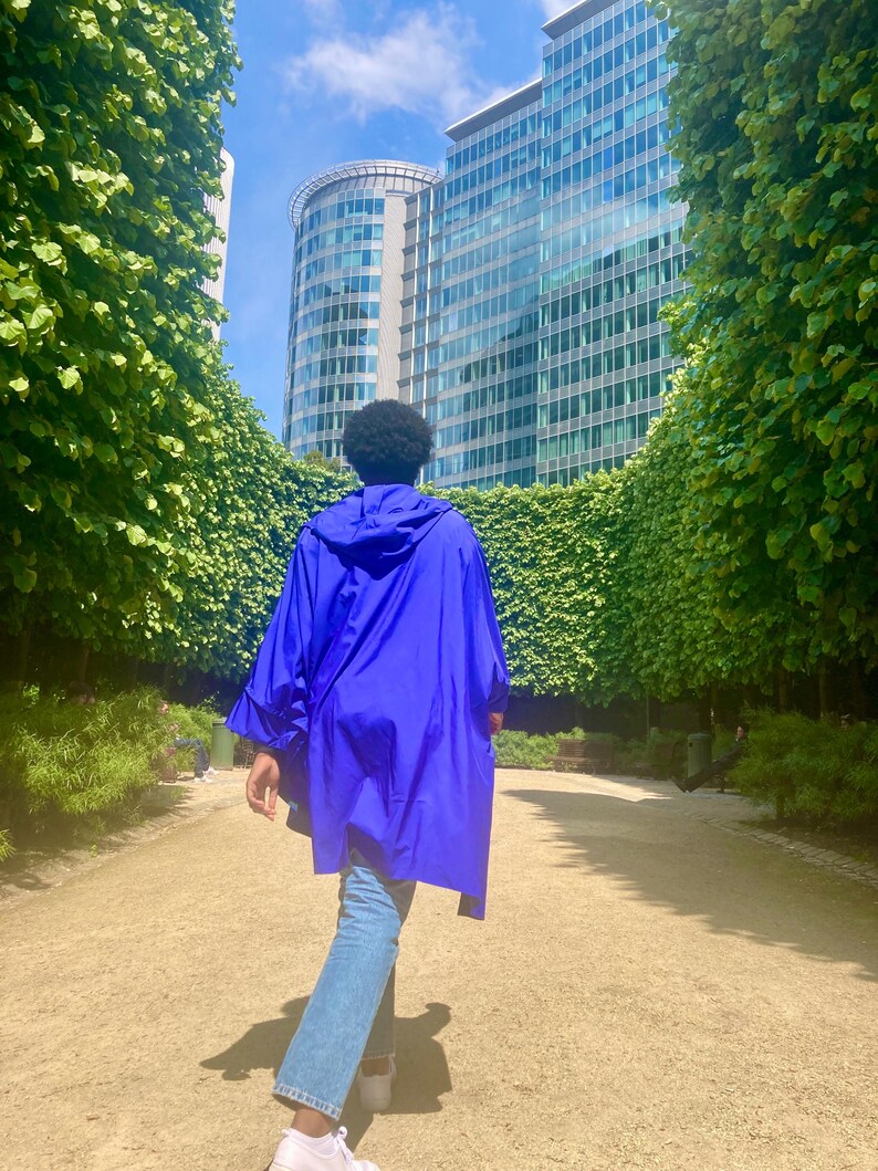 Rain Cape in Microfiber- Cape Town - Cape for Light Rain, Elegant and ...