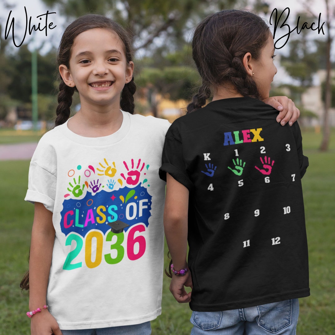 Class of 2036, First Day of School, Class of 2035, Back to School Shirt ...