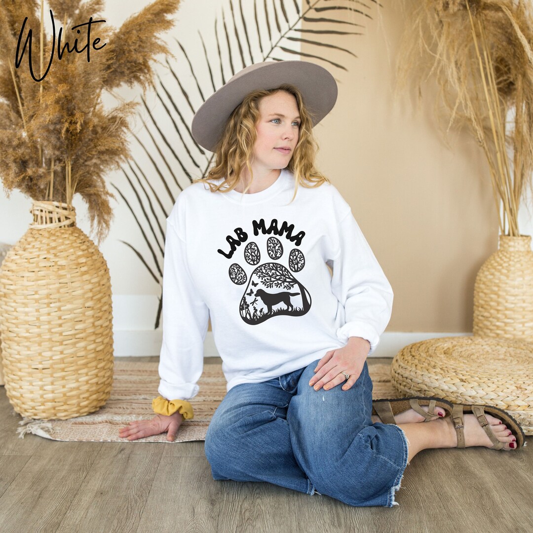 Labrador Retriever, Labrador Sweatshirt, Lab Mama Sweatshirt, Labrador ...