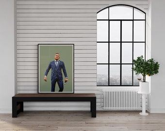 Conor Mcgregor Signed Poster , Conor Mcgregor Poster Design, Signed ...