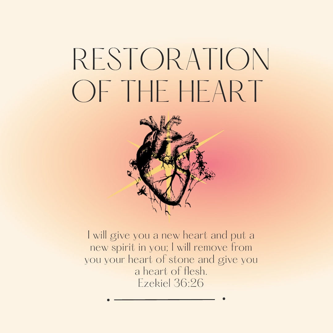 Restoration of the Heart Circle Sticker - Etsy