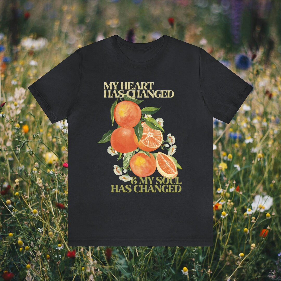 Orange Juice Shirt, Bella and Canvas Shirt, Heart and Soul Shirt - Etsy