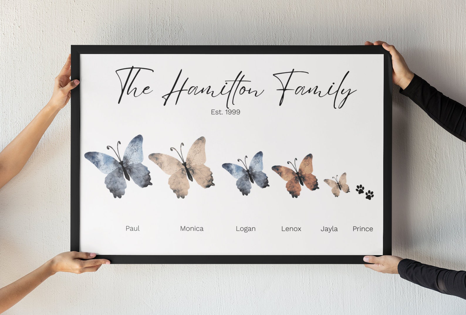 Personalized Family Wall Art, Wall Decor, RV Decor, Poster Print ...