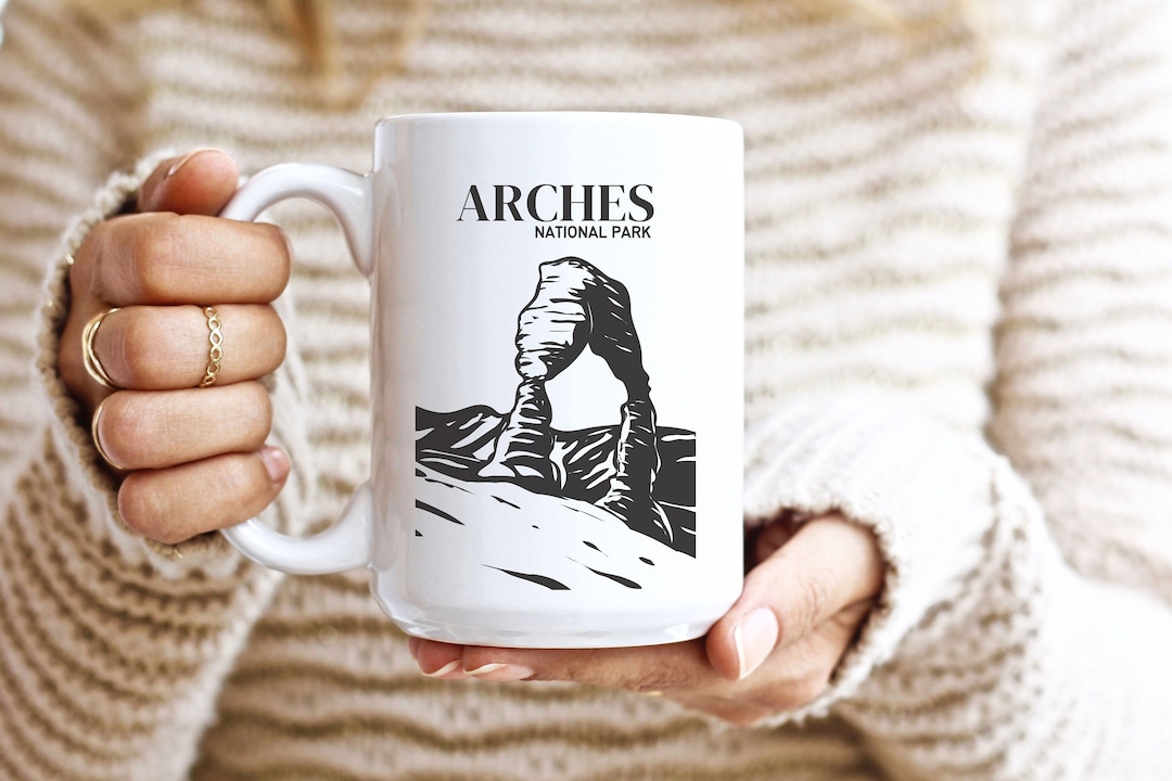 Arches National Park Mug National Park Gift Travel Mug Utah Gift ...
