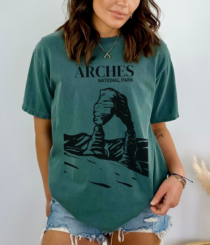Arches National Park Shirt National Park Gift Utah Shirt Comfort Color ...