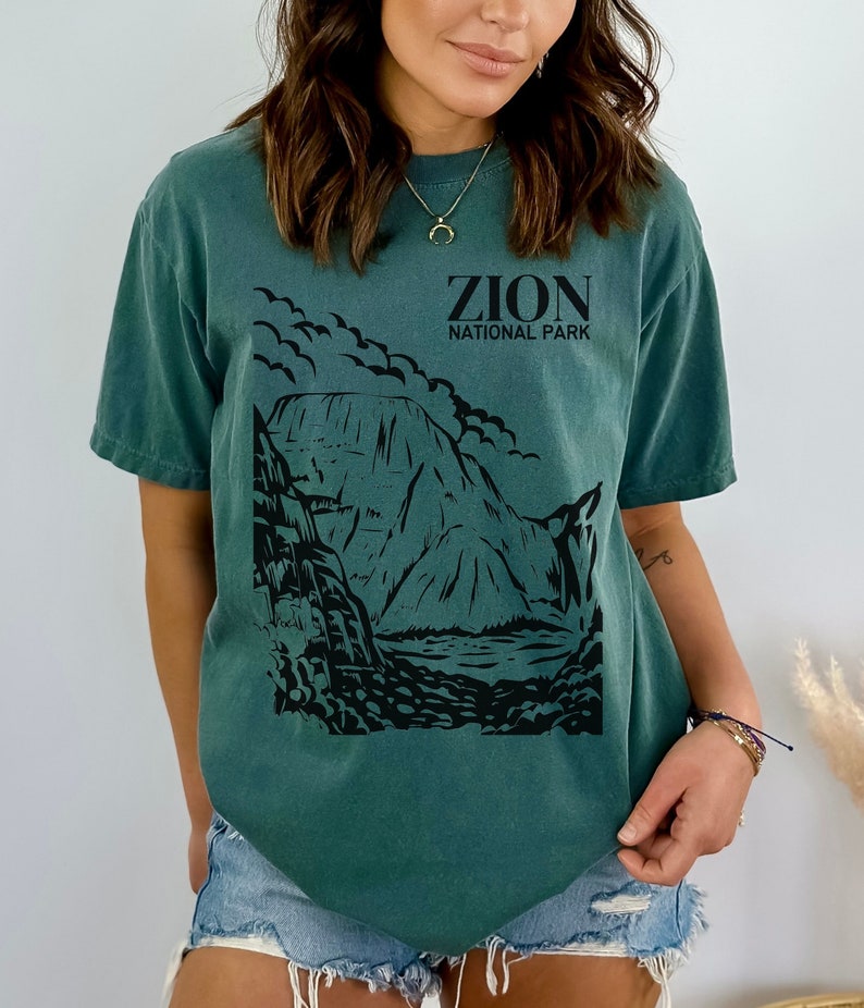 Zion National Park Shirt National Park Gift Utah Shirt Comfort - Etsy