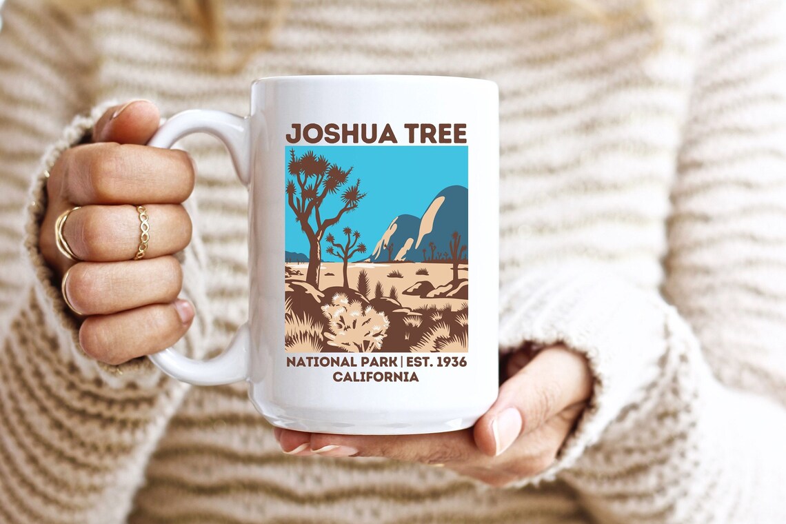 Joshua Tree National Park Mug Custom National Park Gift Custom Travel ...