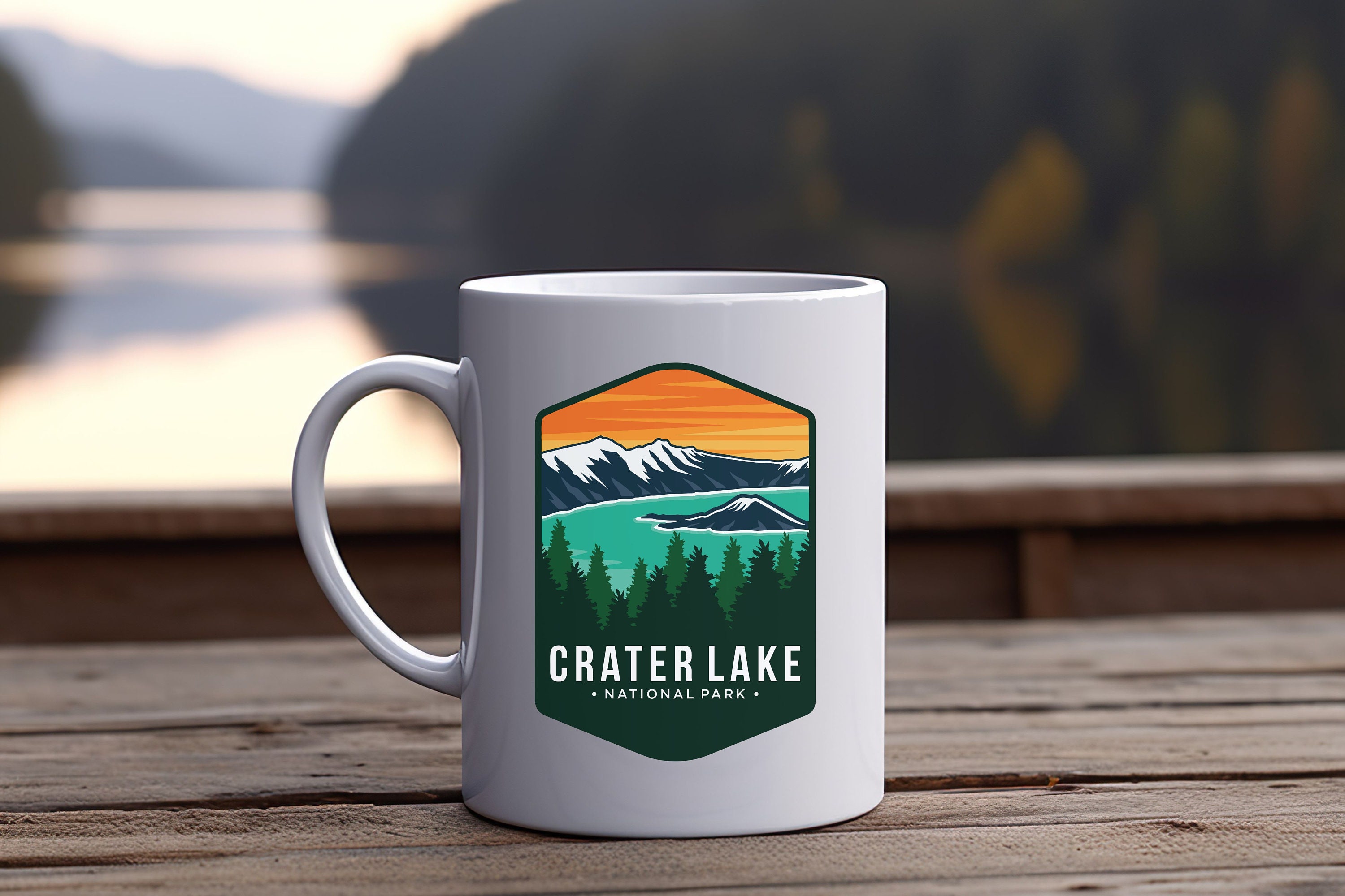 Crater Lake National Park Mug National Park Gift Oregon Coffee Mug ...