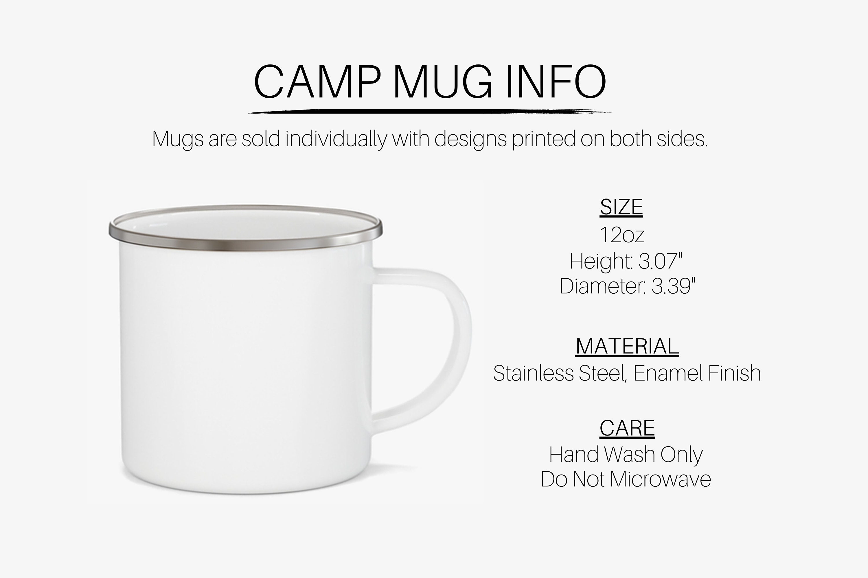 Engaged Camp Mug Custom Camp Mug Personal Camping Mug Gift Personalized ...
