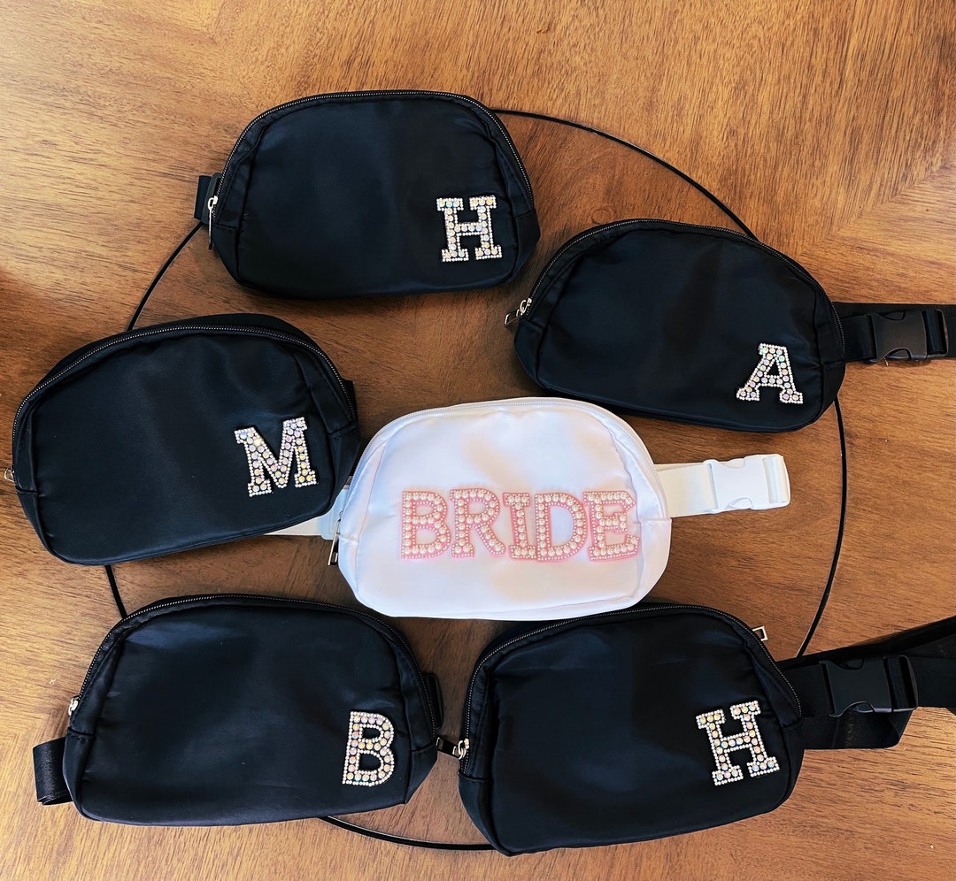 Custom Bachelorette Fanny Pack Cute Patches Personalized for Bride ...