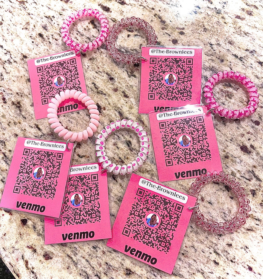 Custom Bachelorette QR Code Bracelet Personalized for Bride/bridesmaid ...