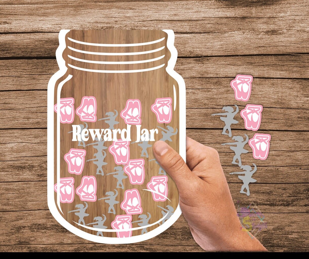 Ballet Reward Jars for Kids. Chore Chart or Reward Chart - Etsy