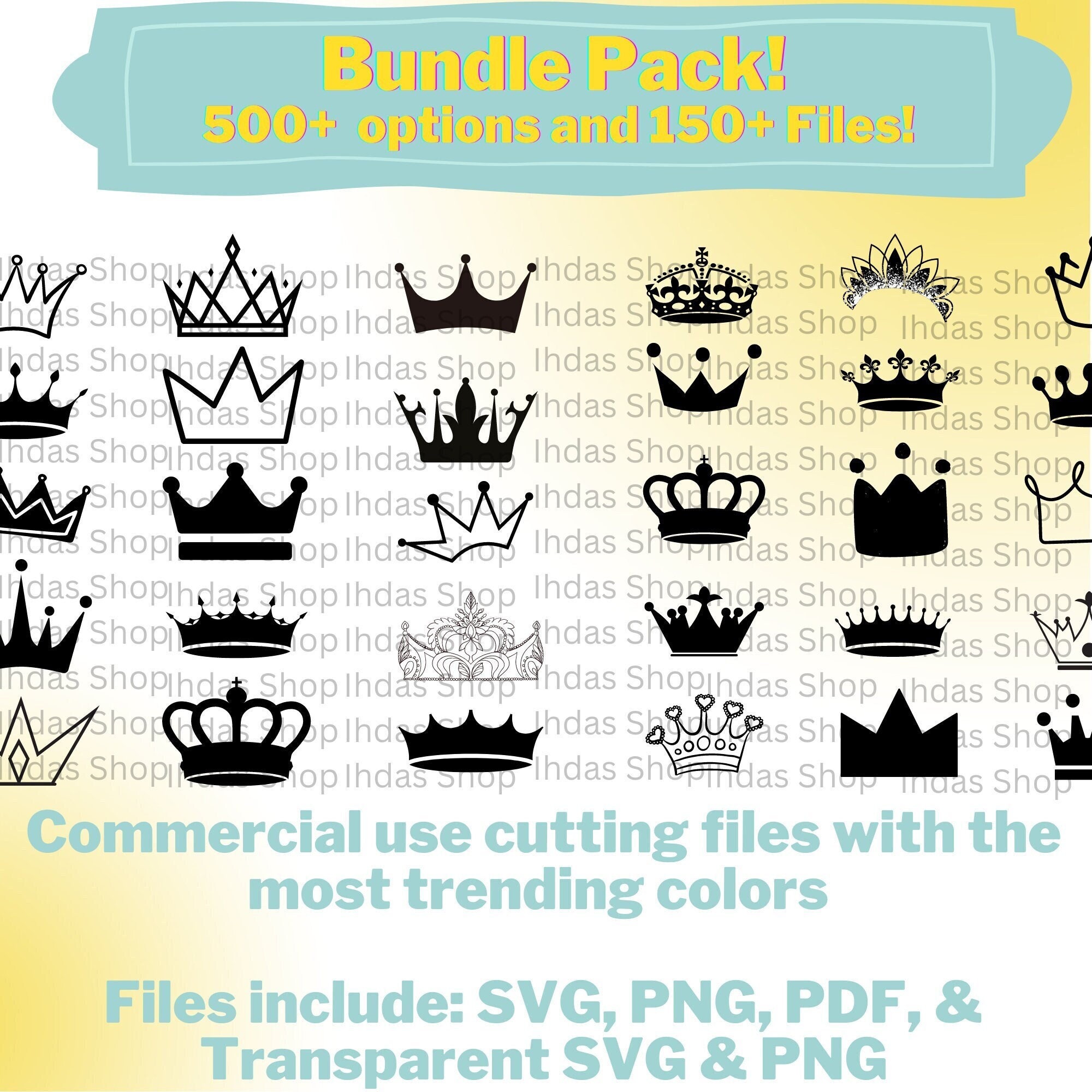 Crown SVG Bundle Princess Crown Svg, 52% OFF