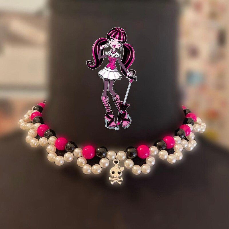 Monster Necklace - Etsy