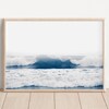 Ocean Waves Print Beach Wall Art Set of 2 Ocean Prints Blue Sea Print ...