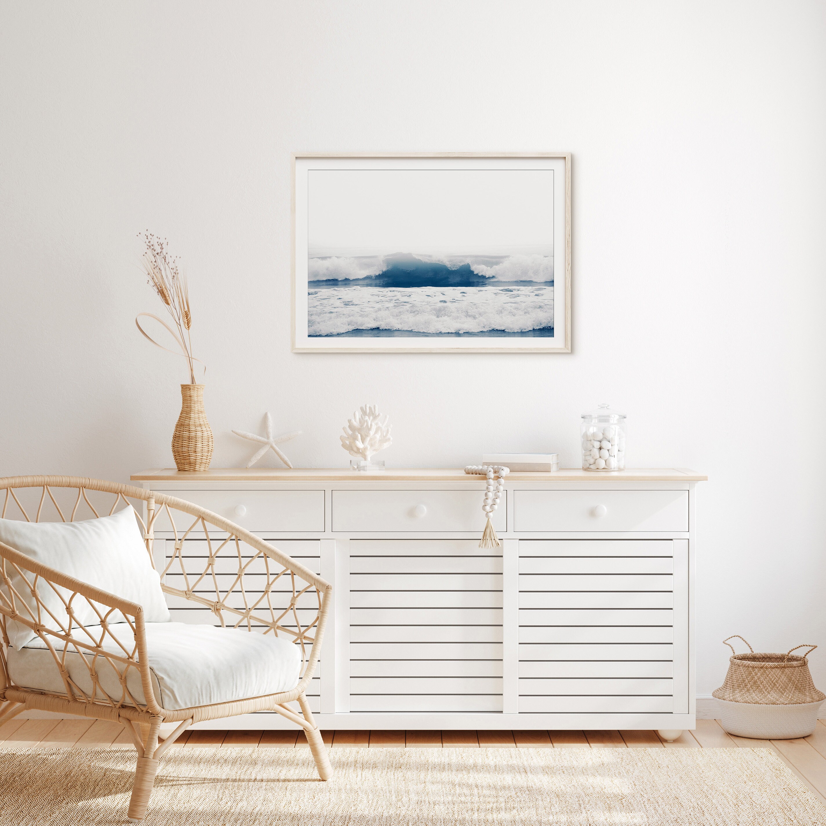 Ocean Waves Print Wave Art Ocean Print Ocean Wall Art Digital Print ...