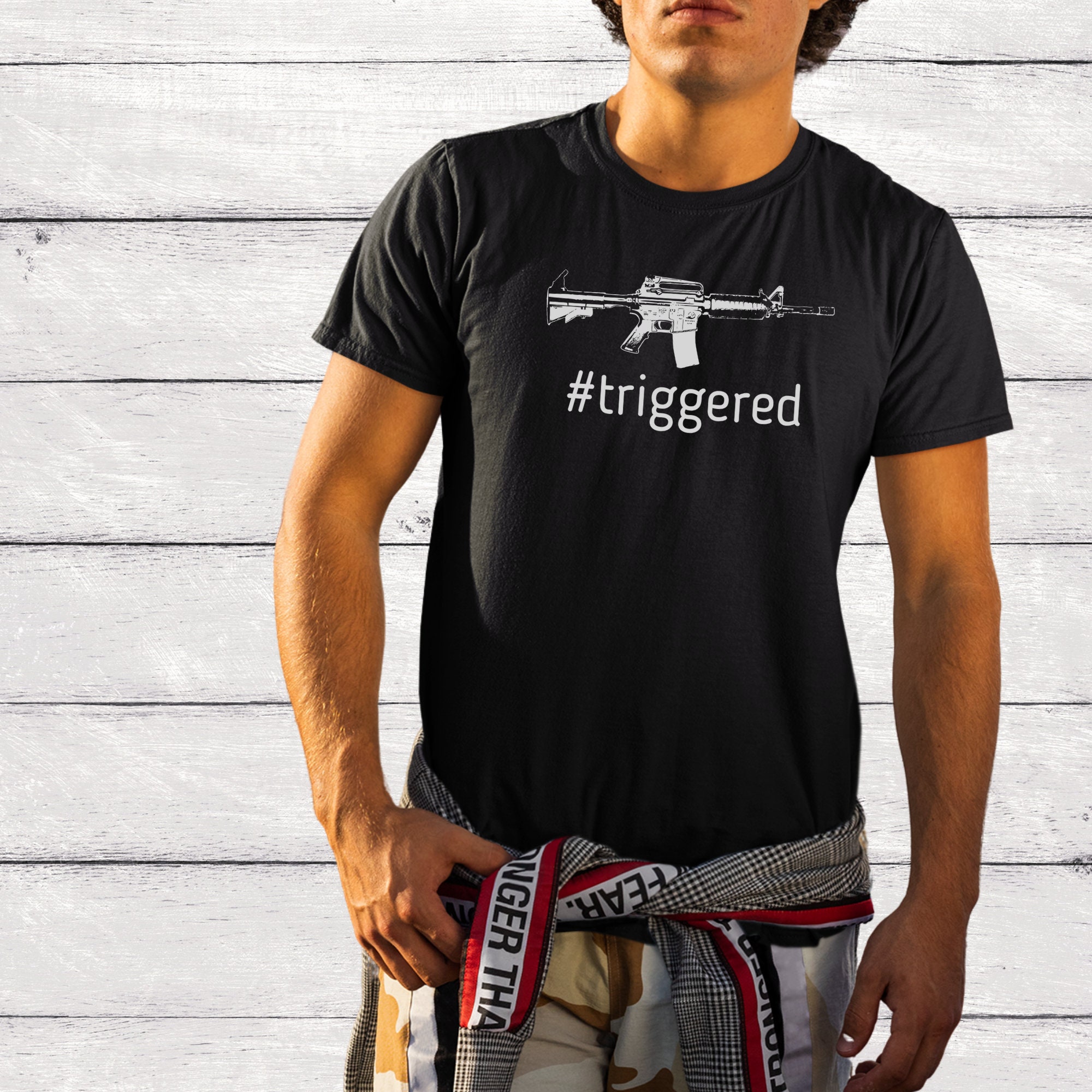 Triggered Dad Father Guy Gift 2A Second Amendment Father's - Etsy UK