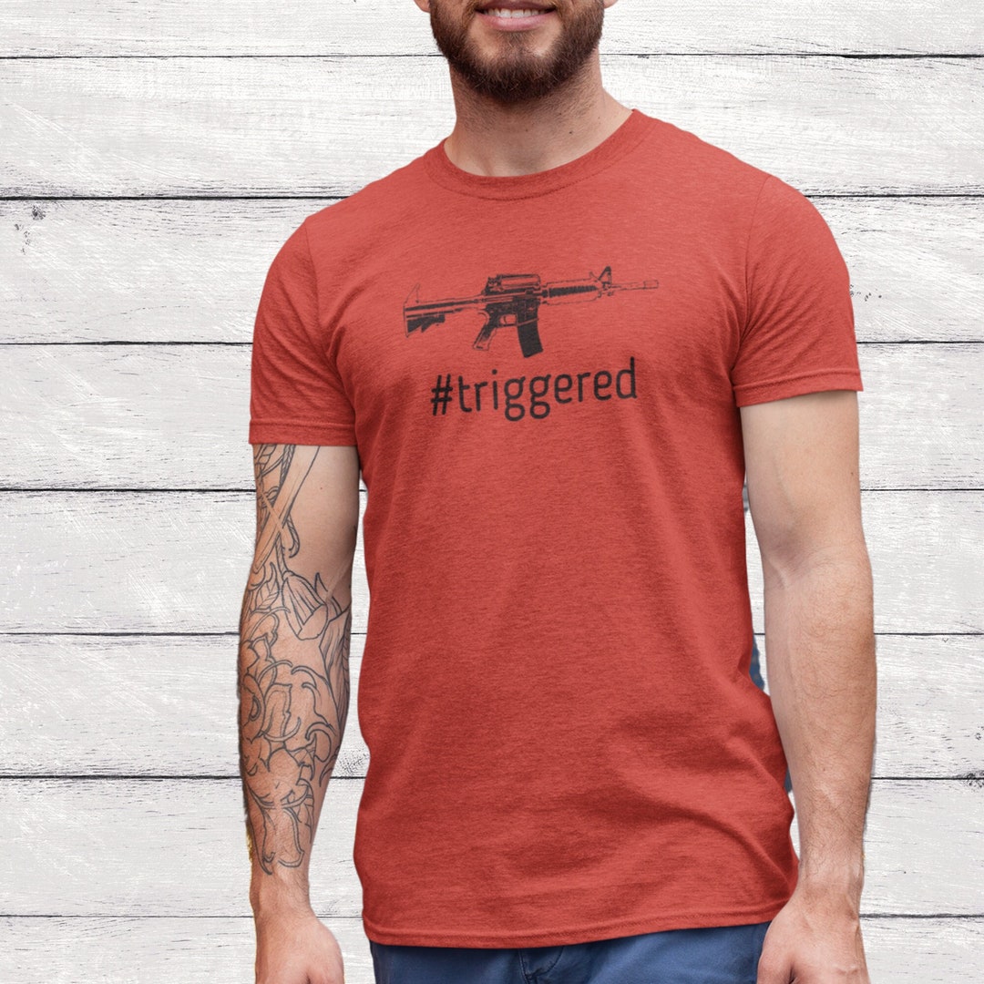Triggered Dad Father Guy Gift 2A Second Amendment Father's - Etsy UK