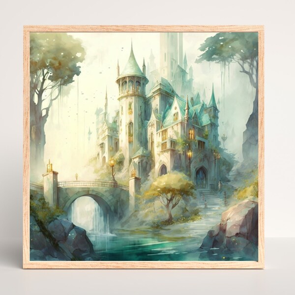 Watercolour Fantasy - Etsy
