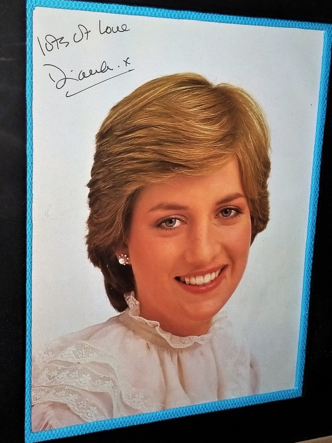 Princess Diana Autograph Signed 9 X 11 Invitation to a Royal Wedding ...