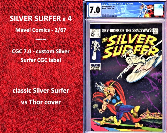 Silver Surfer Vs Thor
