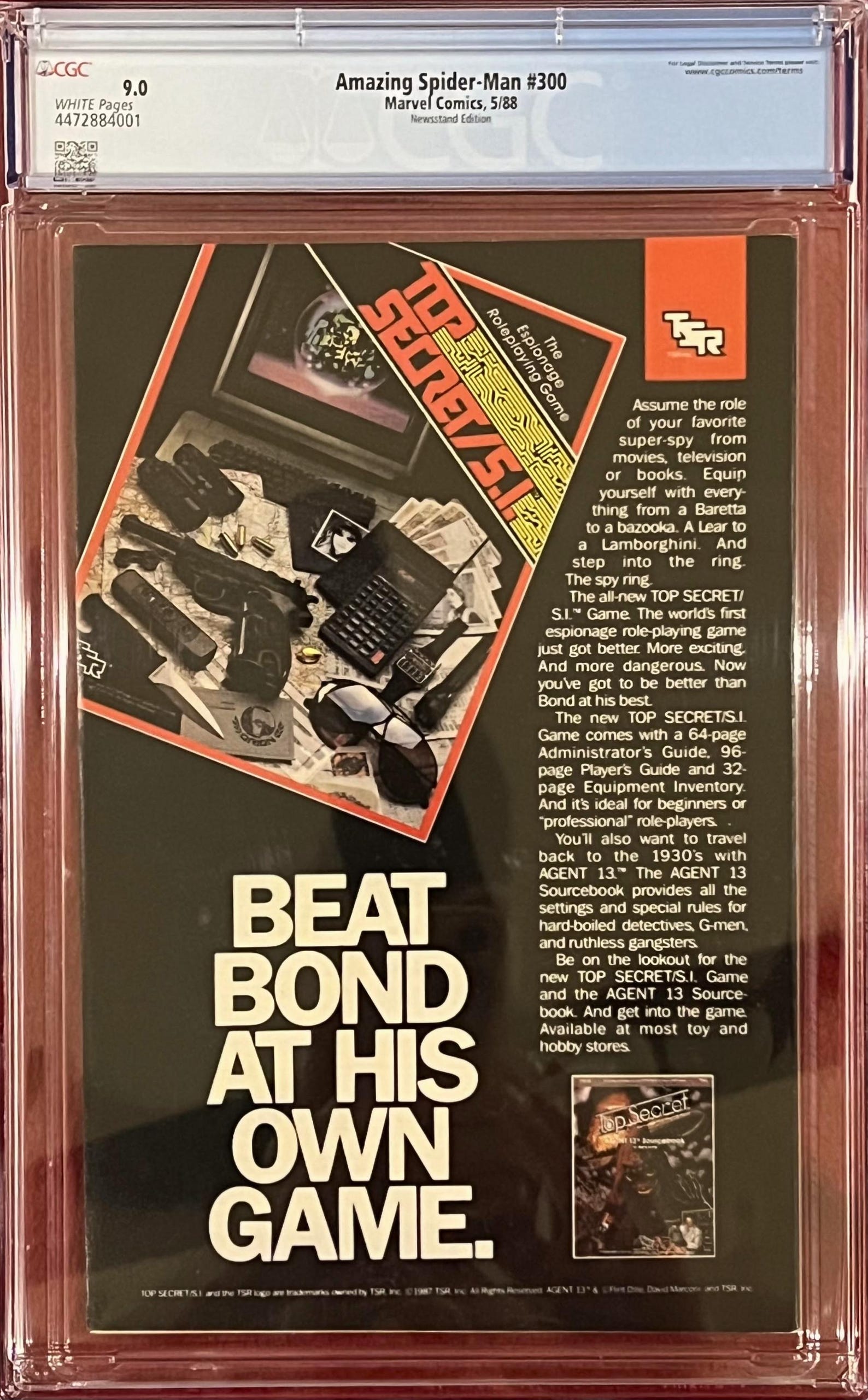 SOLD ! - Amazing Spider-man # 300 - Origin and 1st Full Appearance of ...