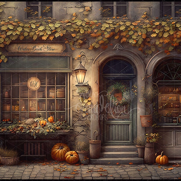 Storefront Digital Backdrop - Etsy