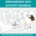 Groundhog Day Printable Activities Bundle, Groundhog Day Games for ...