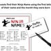 What's Your Ninja Name Game, Printable Ninja Name Generator, Ninja Name ...