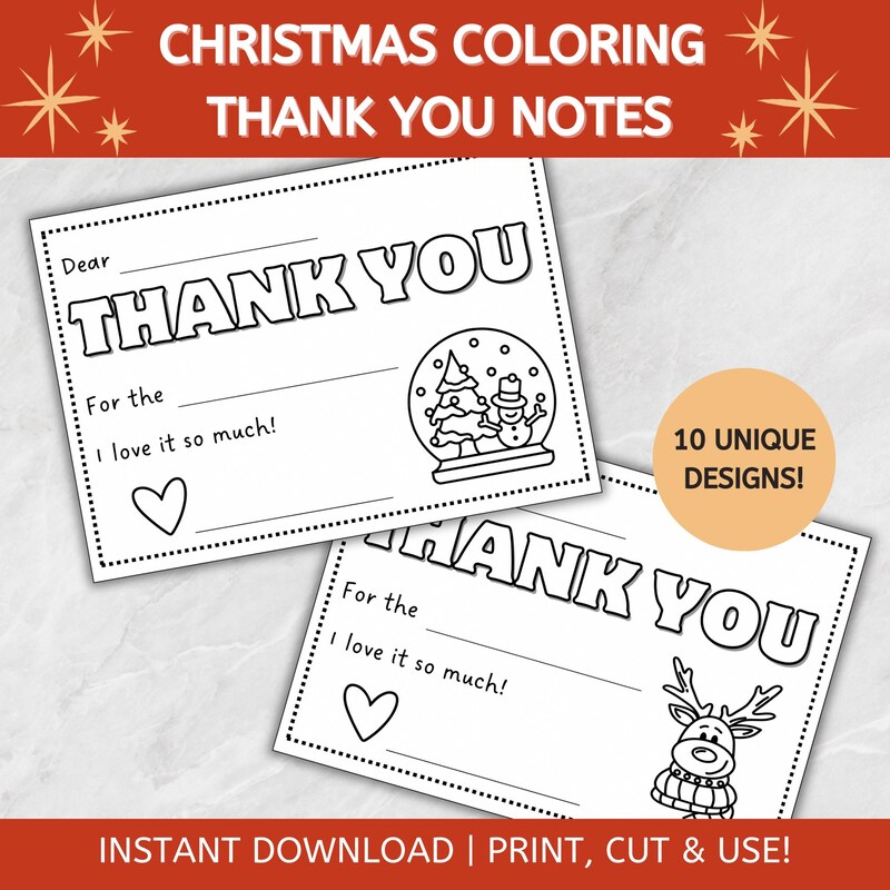 Winter Thank You - Etsy