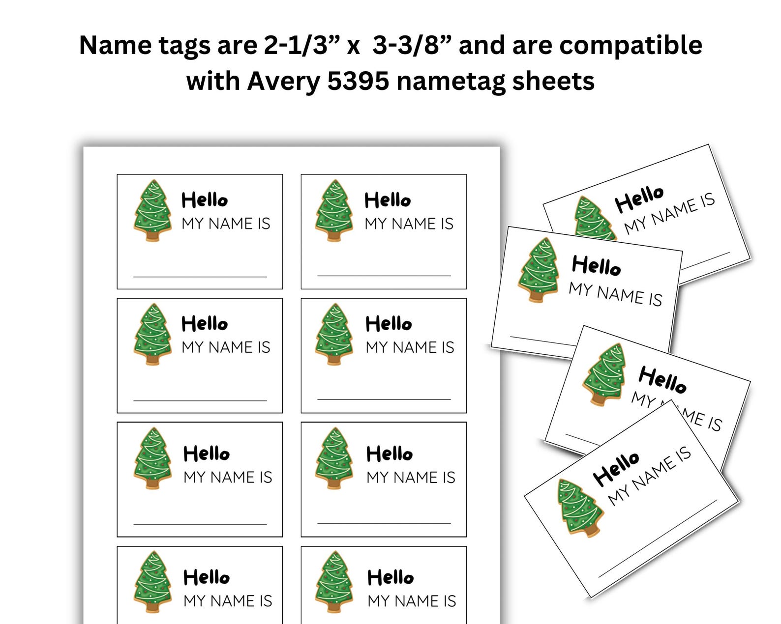 Christmas Cookie Name Game, Printable What's Your Christmas Cookie Name ...
