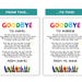 End of Year Poem From Preschool Teacher, Printable Goodbye Letter for ...