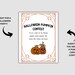 Halloween Ballot for Pumpkin Carving Contest, Halloween Party Contest ...