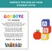 End of Year Poem From Preschool Teacher, Printable Goodbye Letter for ...