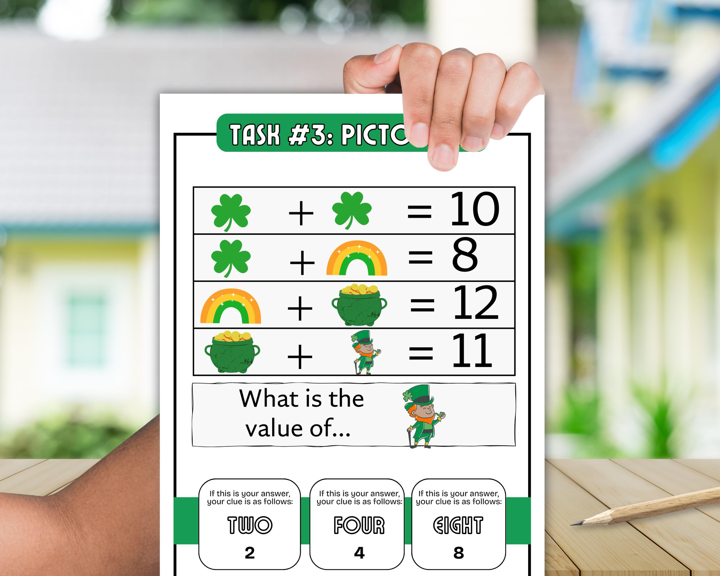 Leprechaun Escape Room for Kids and Teens, Printable St. Patricks Day ...