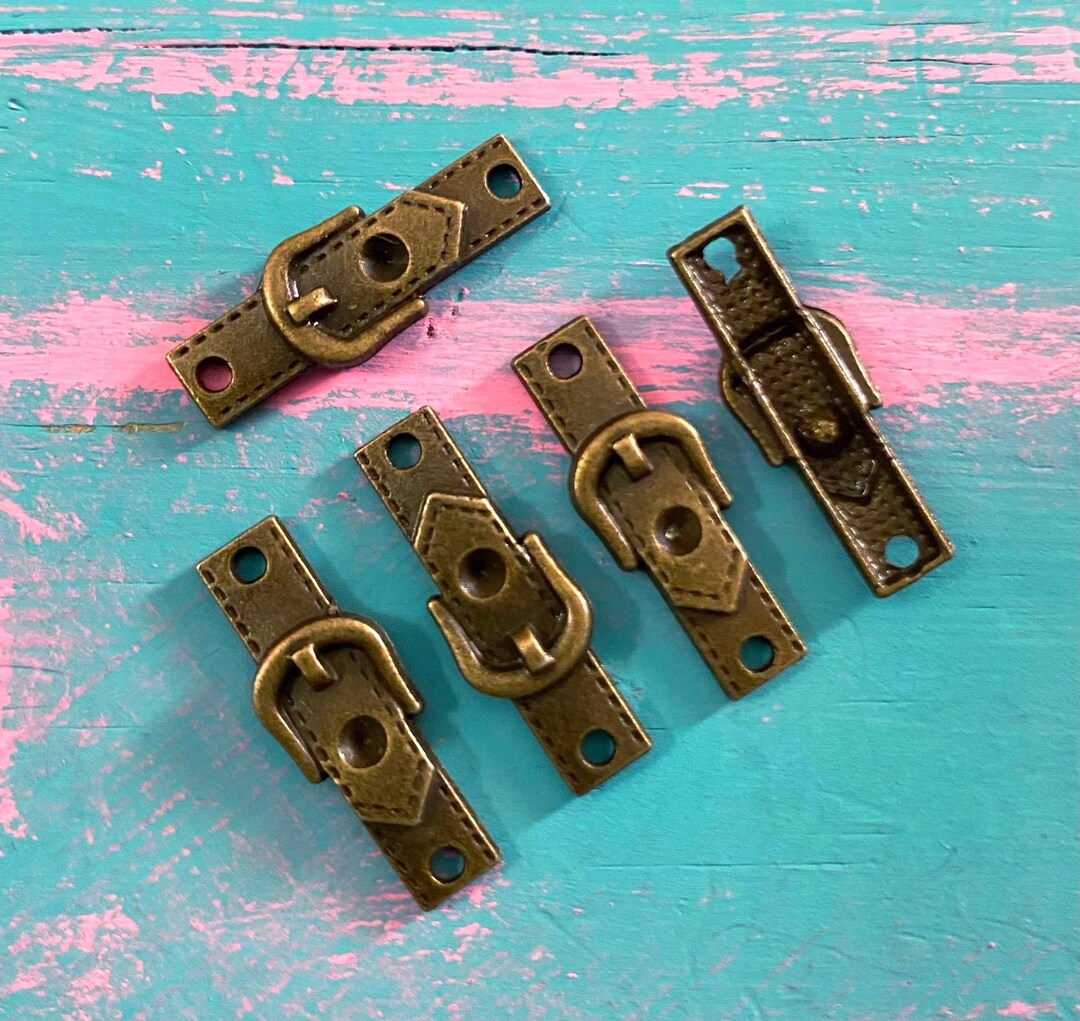 Bronze Tone Belt Buckle Connector Charms: Alloy (10pcs) - Etsy