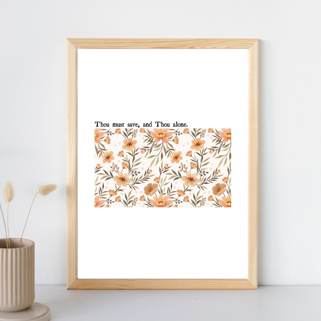 Thou Must Save and Thou Alone Poster | Rock of Ages Hymn Lyrics ...