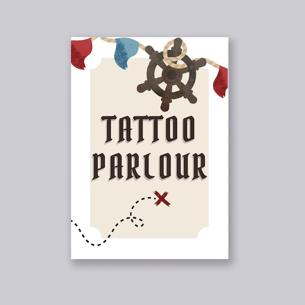 Tattoo Parlor - Etsy