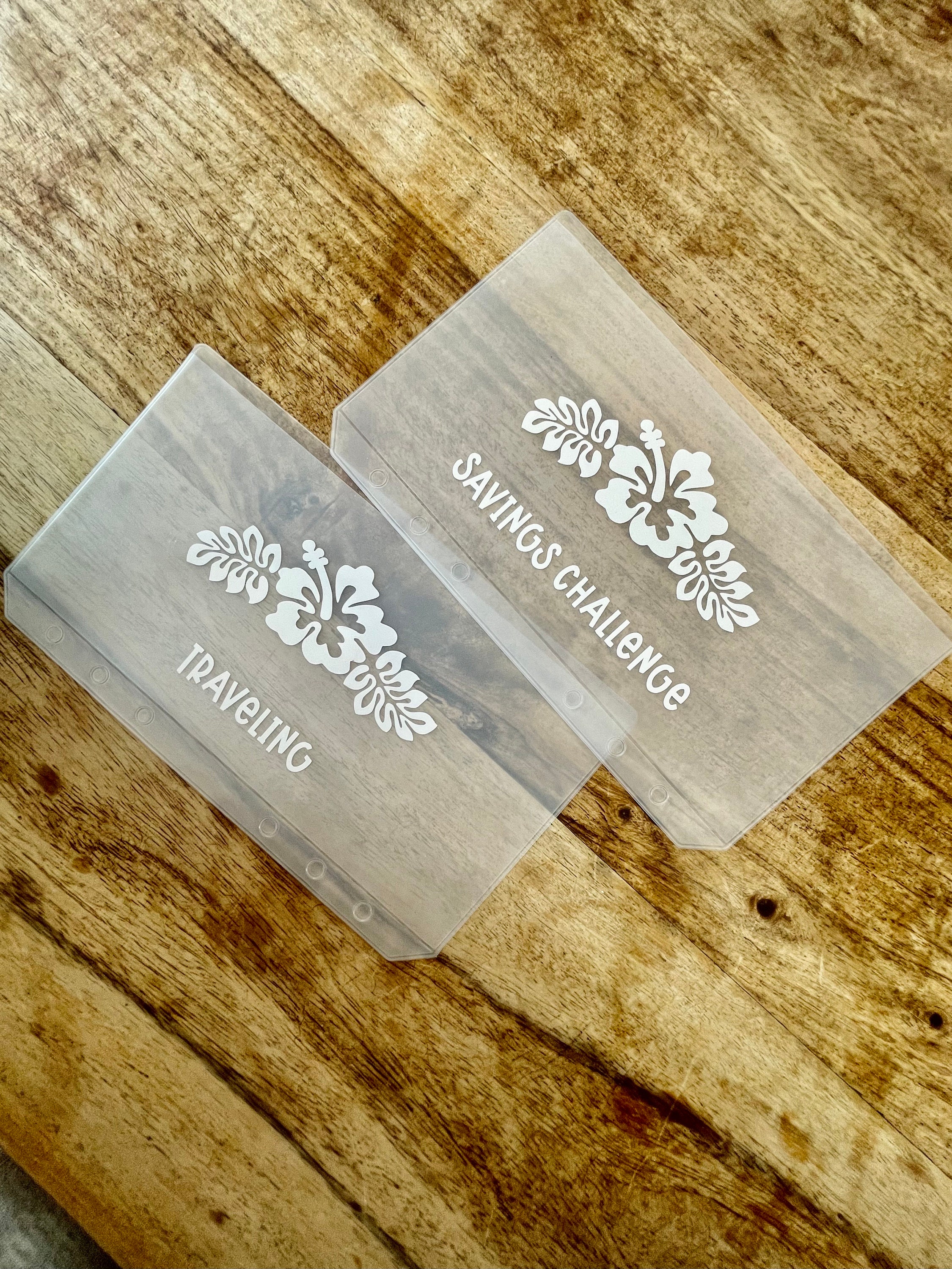 Zipperless Cash Envelope W/ Placeholders for A6 Binder - Etsy