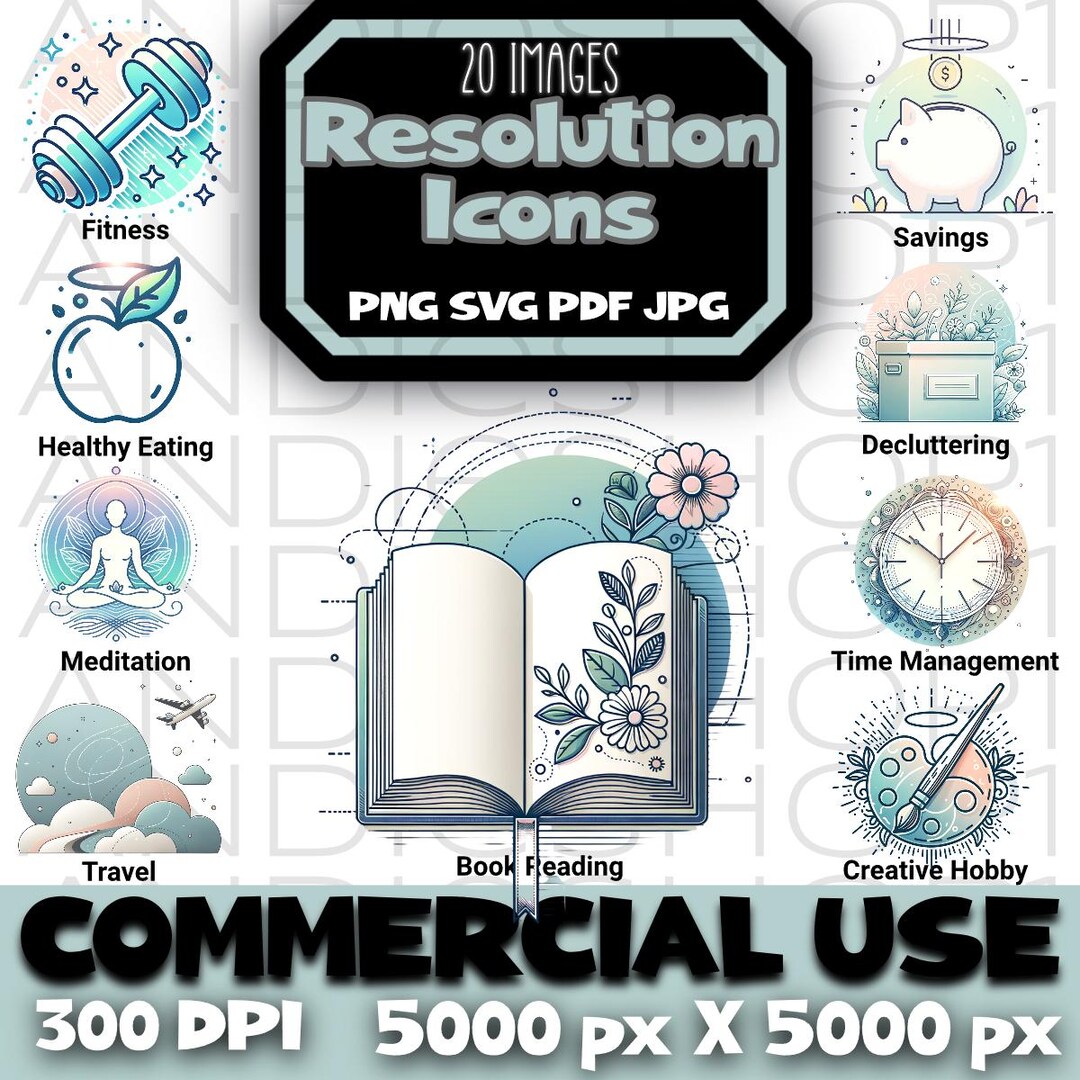 Resolution Icon Svg Png Pdf Jpg Image File Clipart Digital Download ...