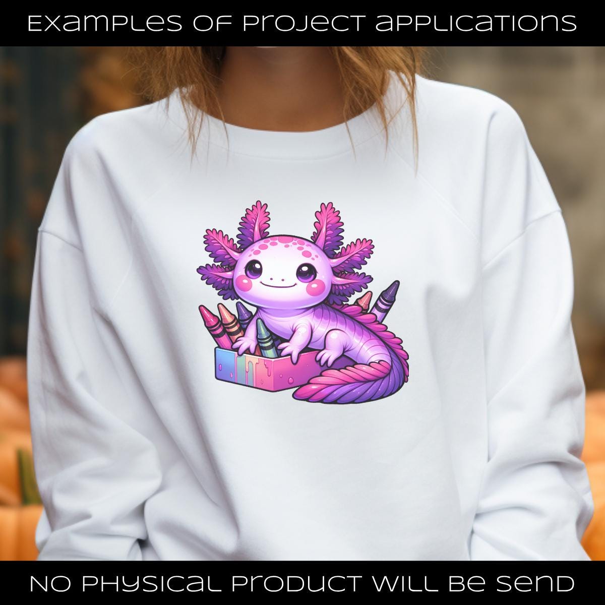 Cute Axolotl Clipart | Back to School PNG Bundle (digital Art) - Etsy