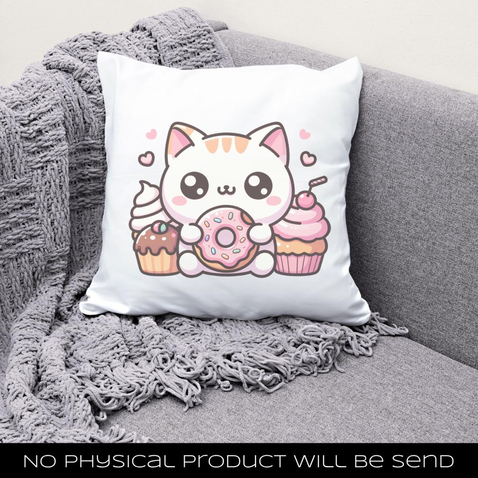 Kawaii Pastel Animals Eating Sweets Clipart Bundle (digital Download ...