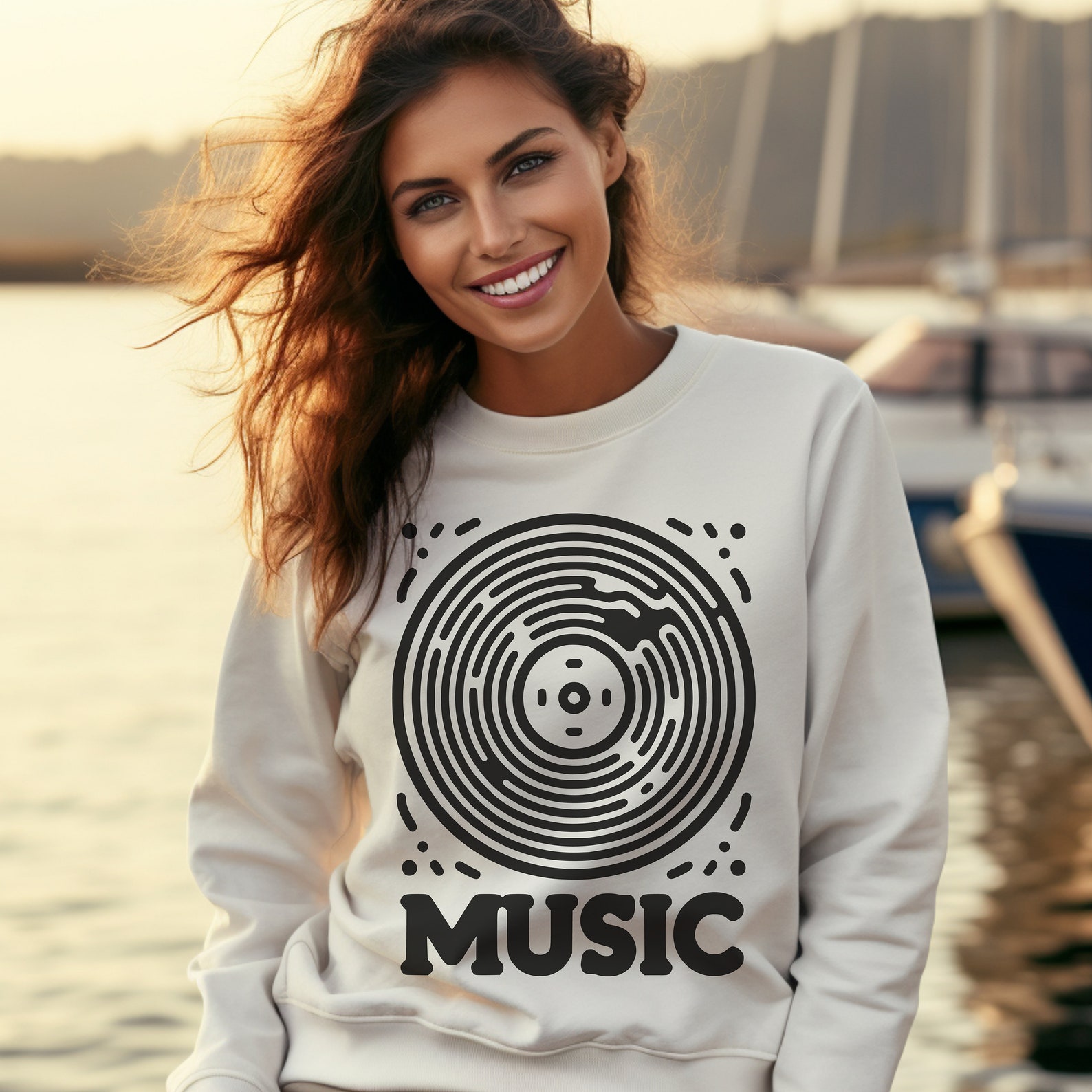 Music Shirt for Music Lover Retro Song and Music Player Shirt Vinyl and ...
