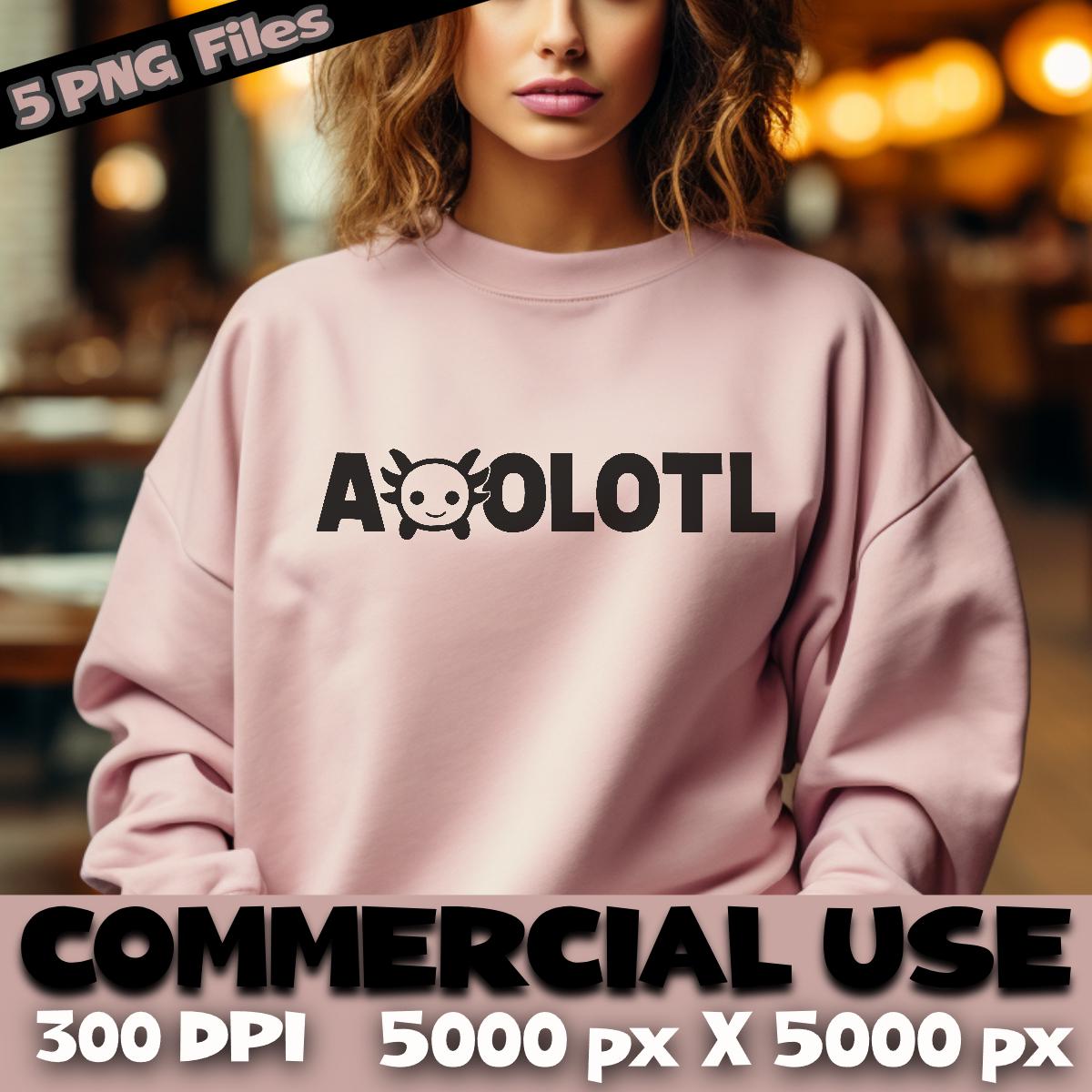 Minimalist Axolotl Logo Design Bundle | Bold Typography Axolotl PNG ...