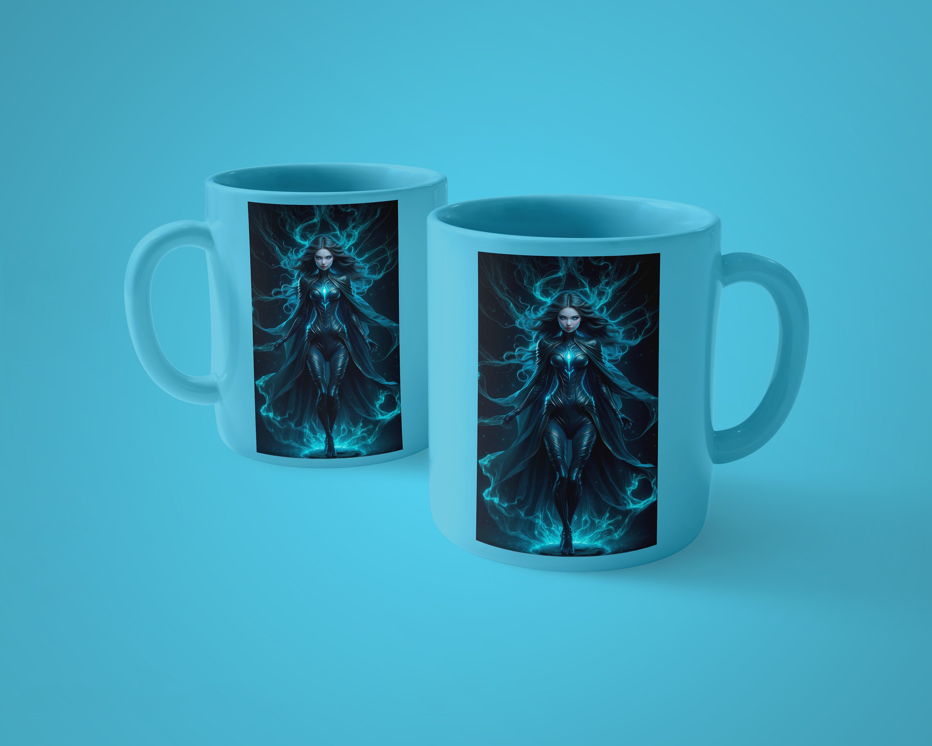 Toxic Punk Alien Hybrid Daughter Sci-fi Concept Art Perfect Gift for ...