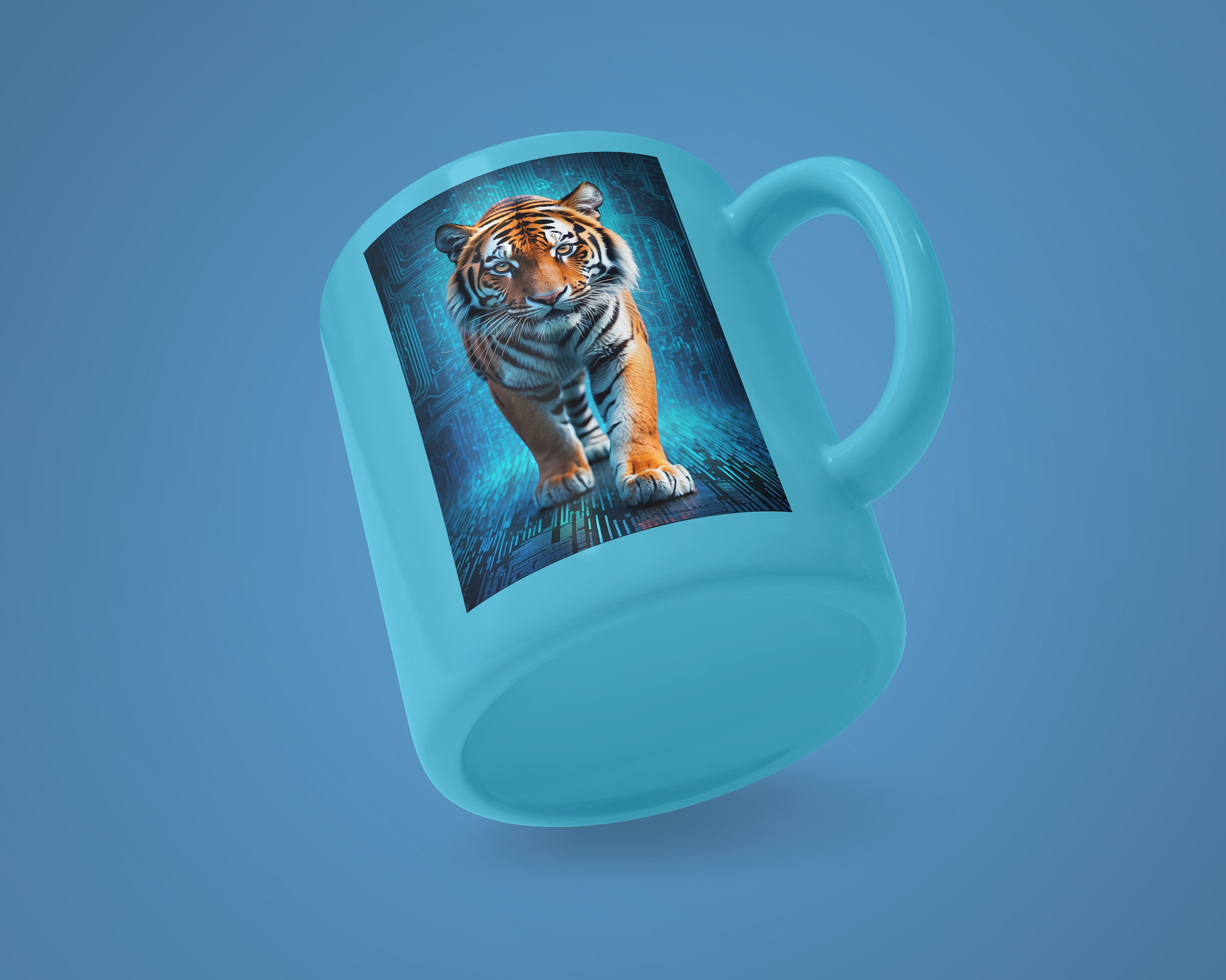 Tiger Head Png, Tiger QR Code Pattern, Binary Code Tiger Portrait in ...