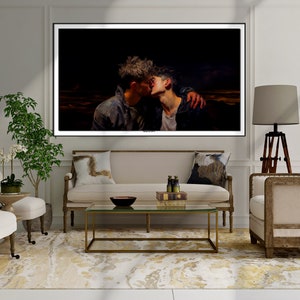 Boundless Love: LGBT Art for Lg Tv Frame Art,oil Painting Style Artwork ...
