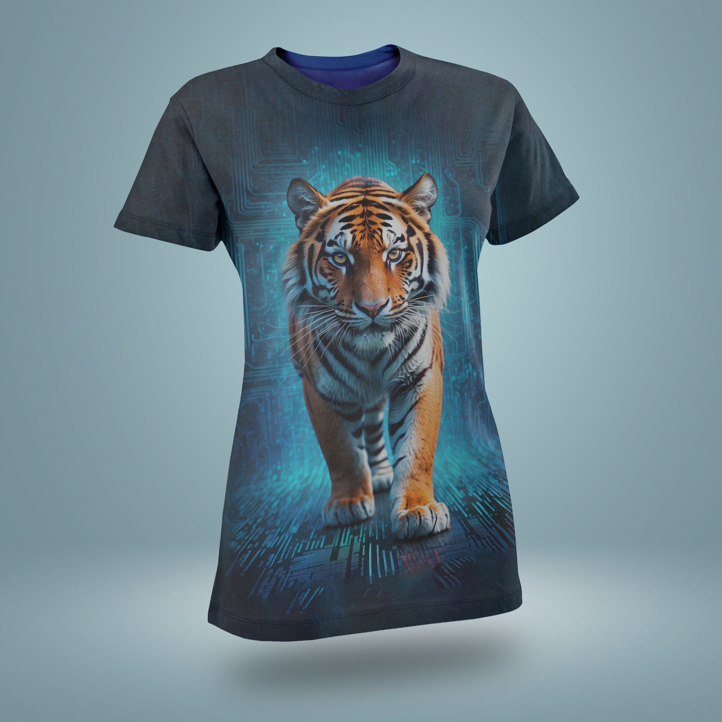 Tiger Head Png, Tiger QR Code Pattern, Binary Code Tiger Portrait in ...